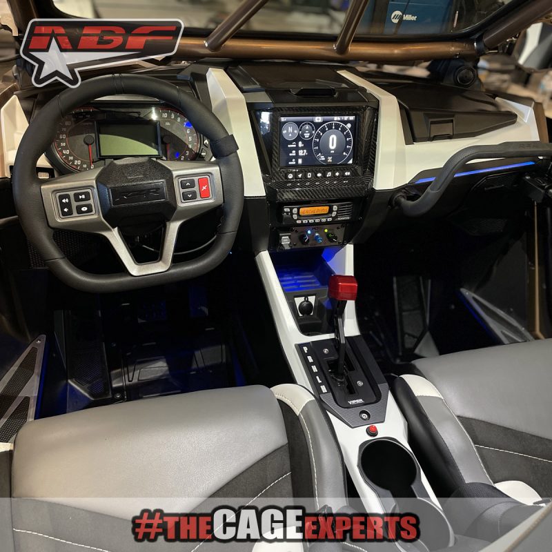 Polaris Fourwerx Carbon Fiber Ride Command Dash Surround