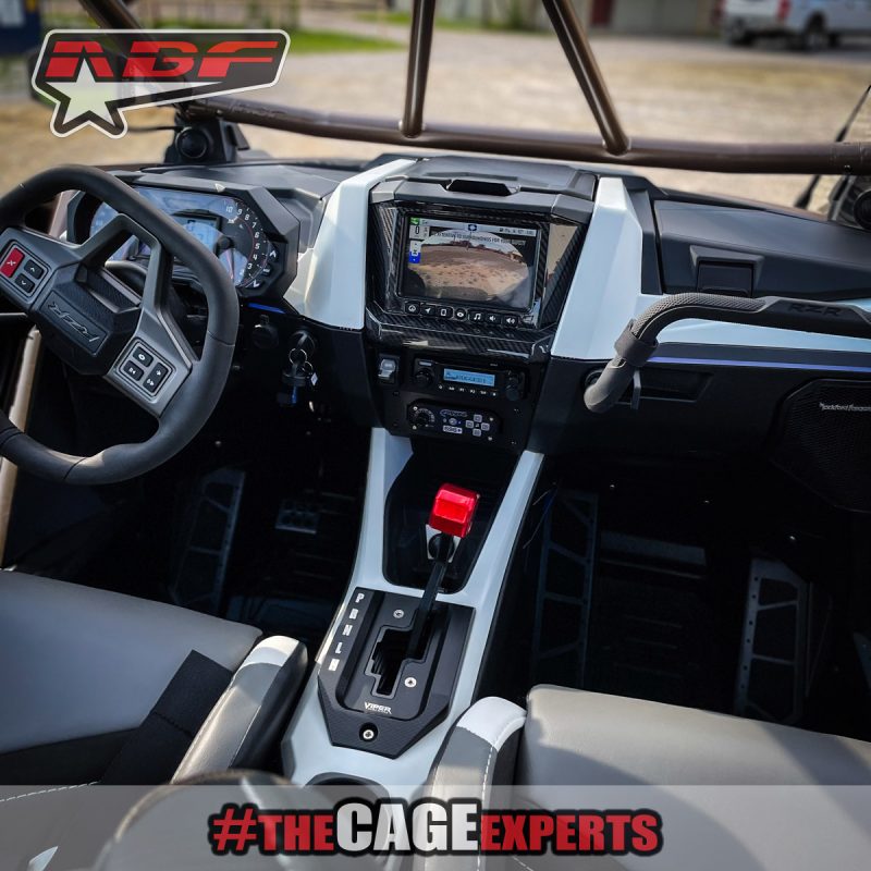 Polaris Fourwerx Carbon Fiber Ride Command Dash Surround
