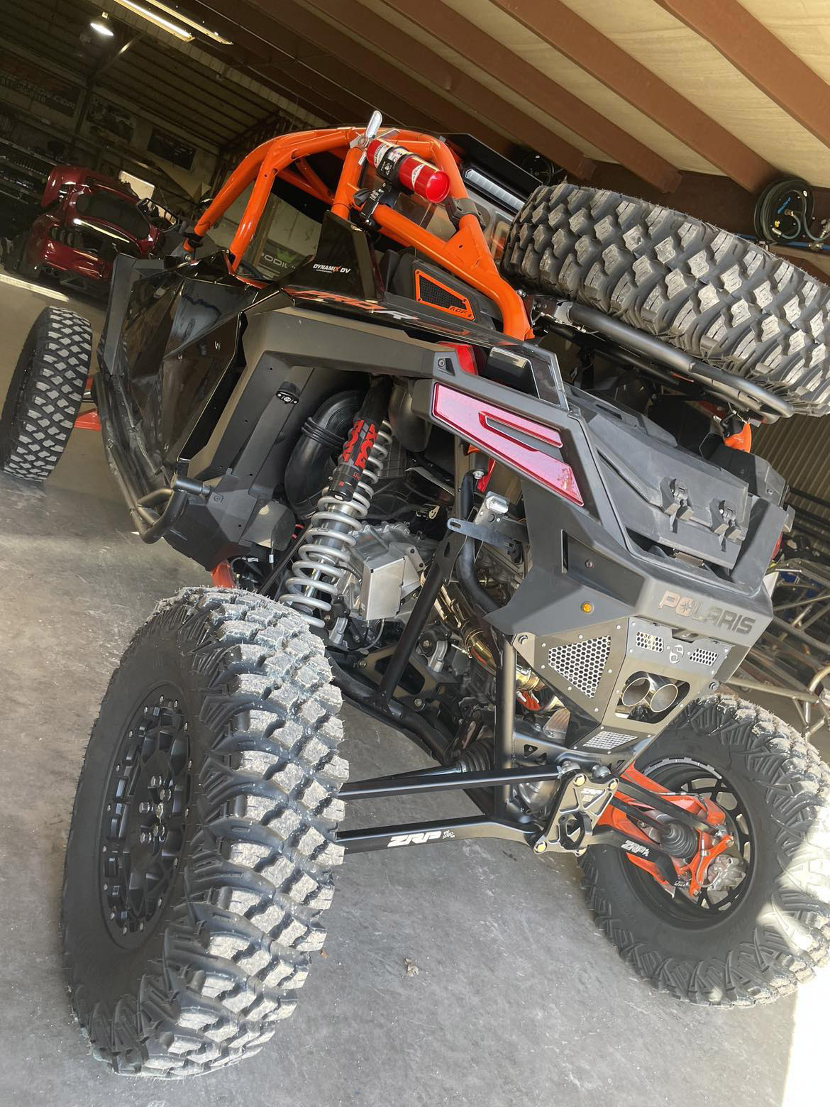 2022 RZR Pro R 4 Seat Launch Edition. Iconic Silver - ABF Fabrication