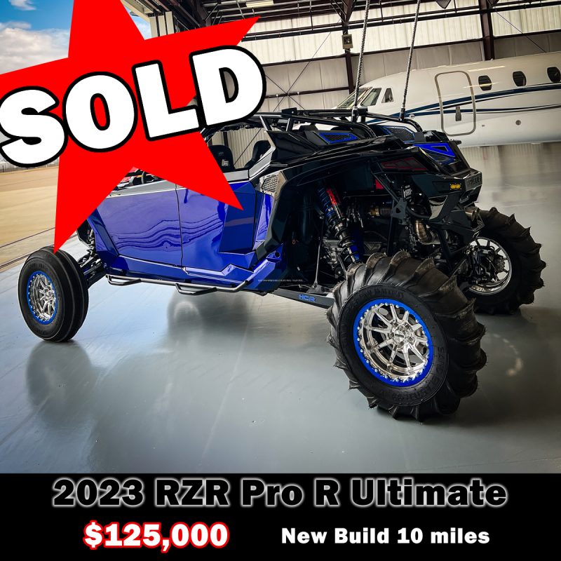 2023 RZR Pro R Ultimate 4 seater. "Chiron Build"