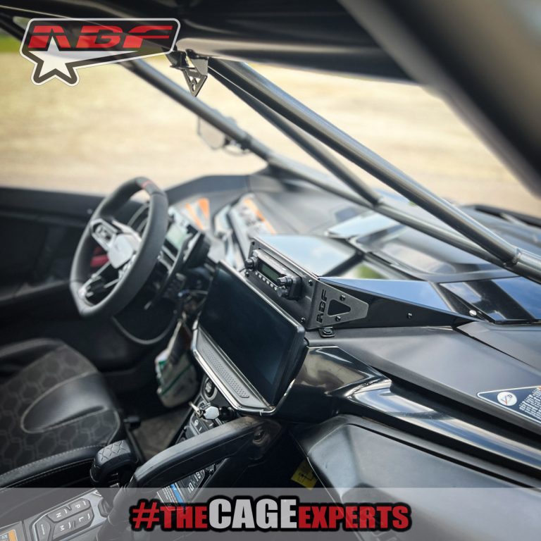 Can-Am Maverick R Radio Mount. PCI and Rugged Compatible