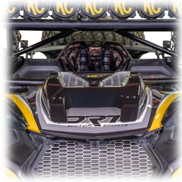 DRT Can-Am 2024+ Maverick R High Impact ABS Hood Scoop - ABF Fabrication