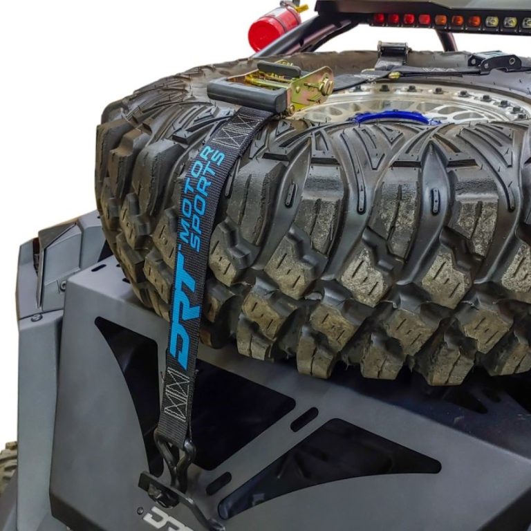 DRT RZR Pro XP/Pro R/Turbo R 2022-2024 Tire Carrier Adventure Rack ...