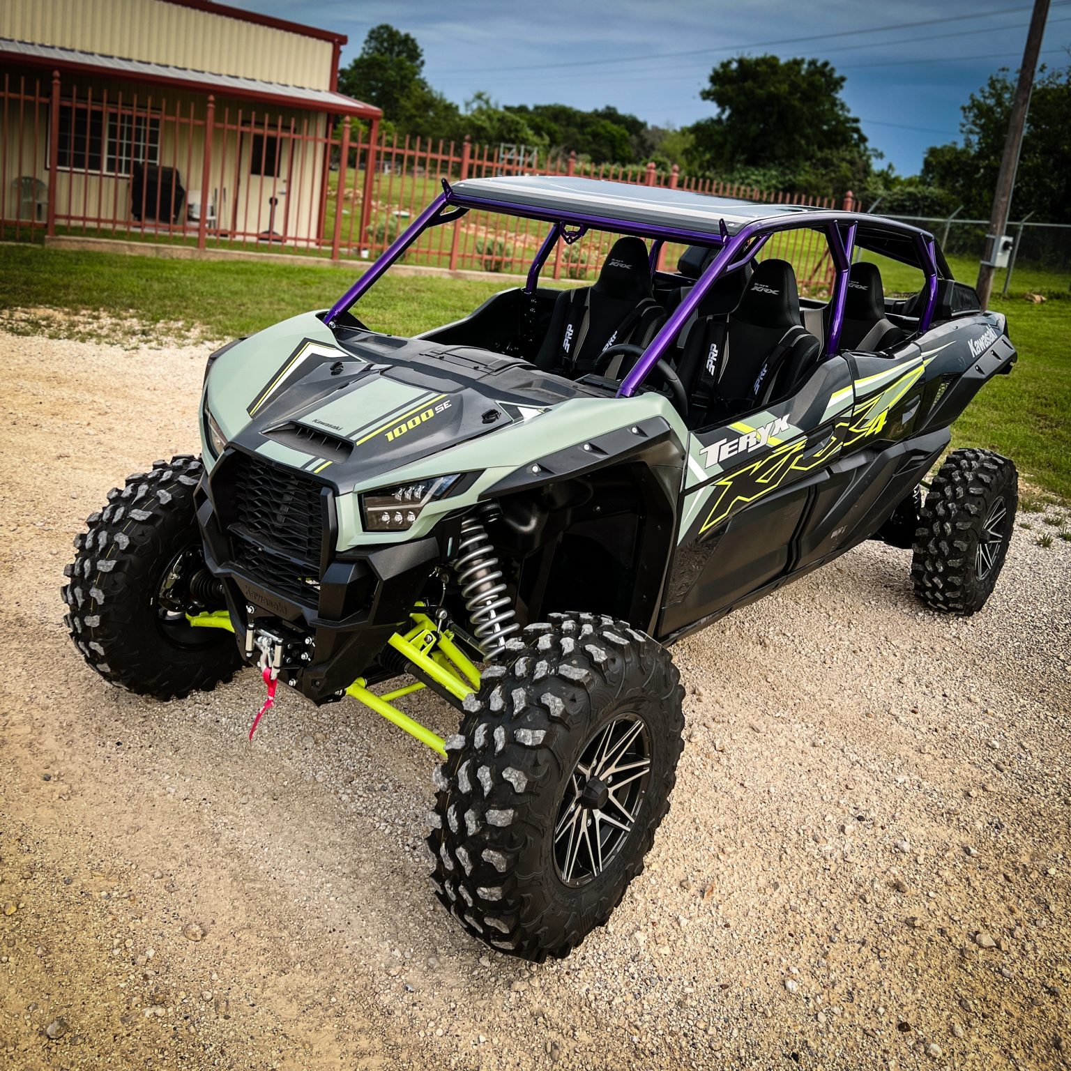 Kawasaki KRX4 Roll Cage - F16 Cage - ABF Fabrication