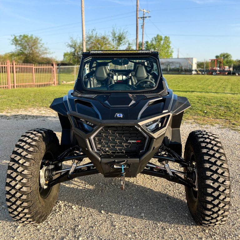 2025+ RZR Pro Glass Windshield. Moto Armor For ABF Cages.